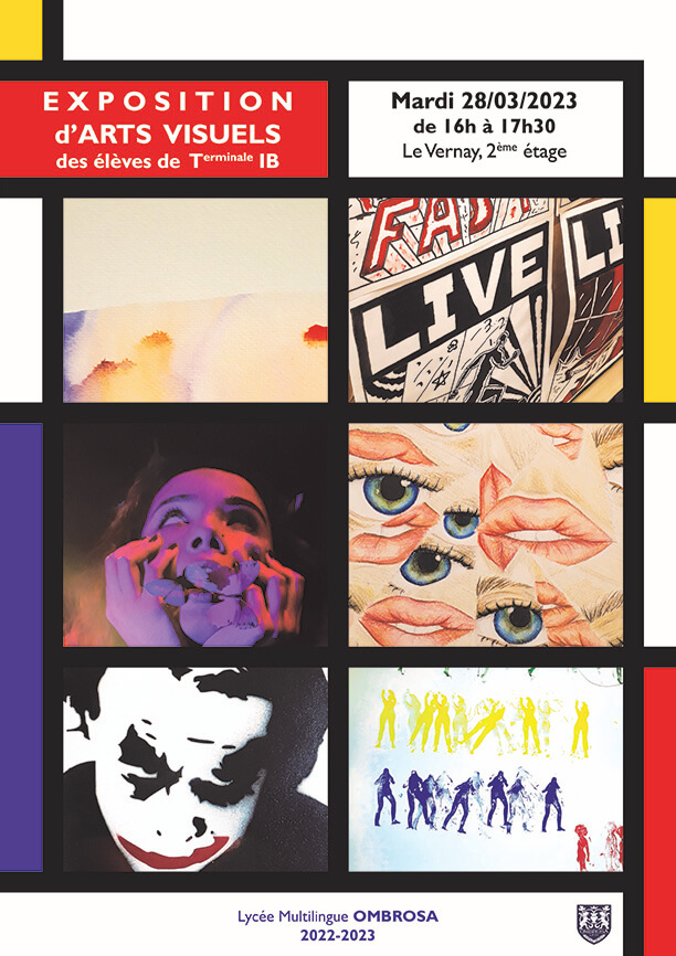 Visual Art Exhibition of IB students 2023 - Ombrosa